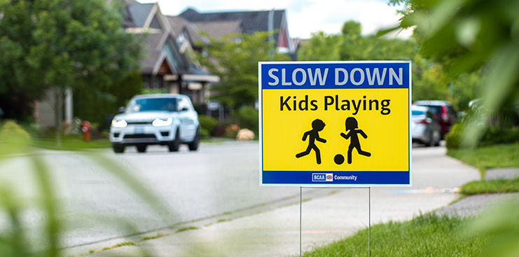 Slow Down, Kids Playing | BCAA